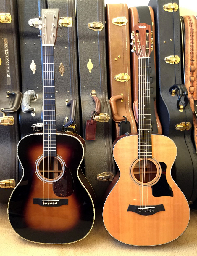 Interesting Taylor & Martin size comparisons - The Acoustic Guitar Forum